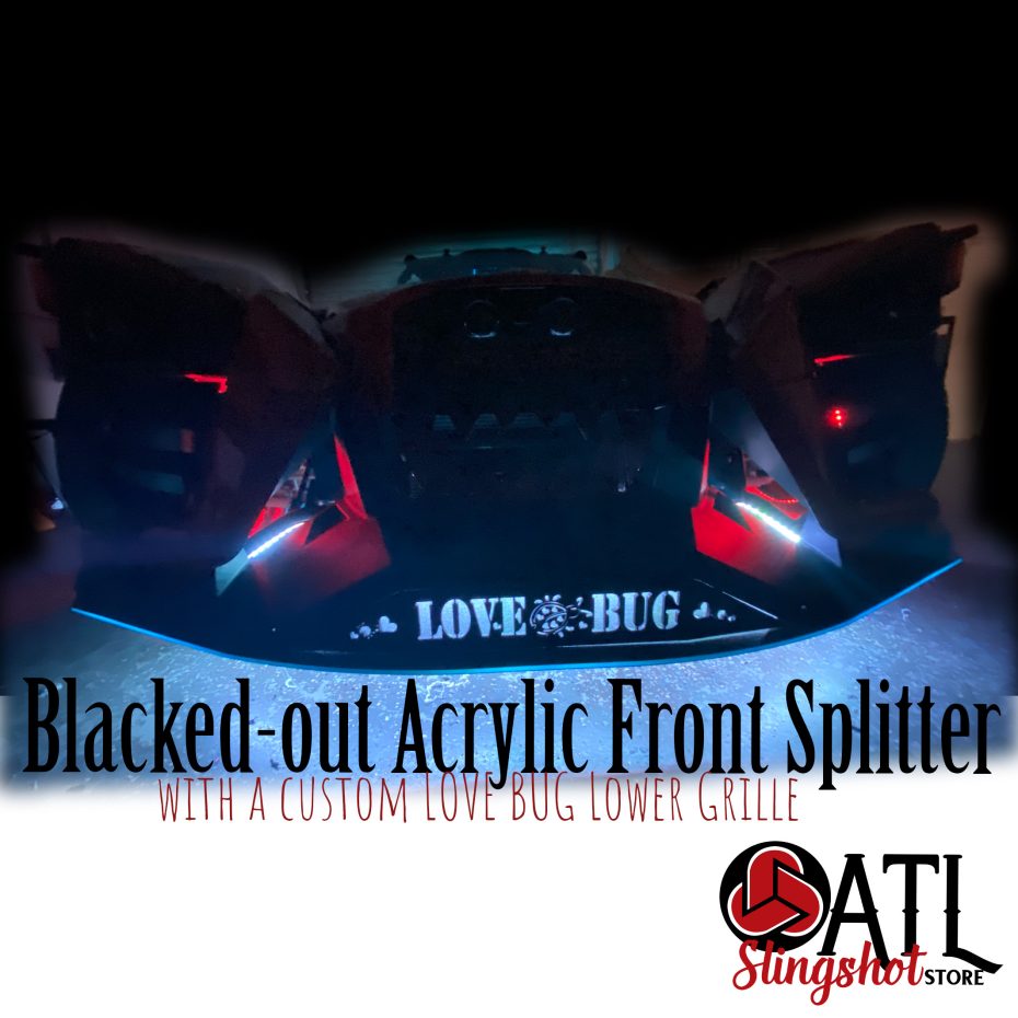 Blacked-out Acrylic LED Body Kit - ATL Slingshot Store
