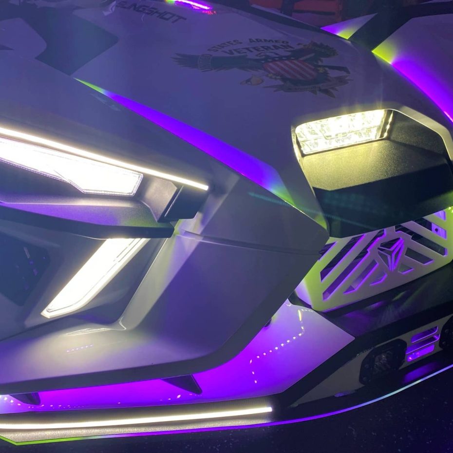 Blacked-out Acrylic LED Body Kit - ATL Slingshot Store