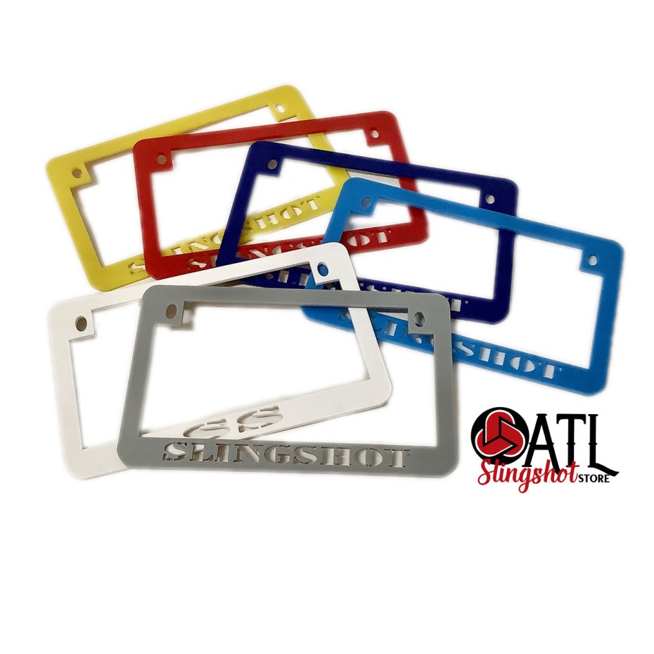 Acrylic License Plate Trim - ATL Slingshot Store