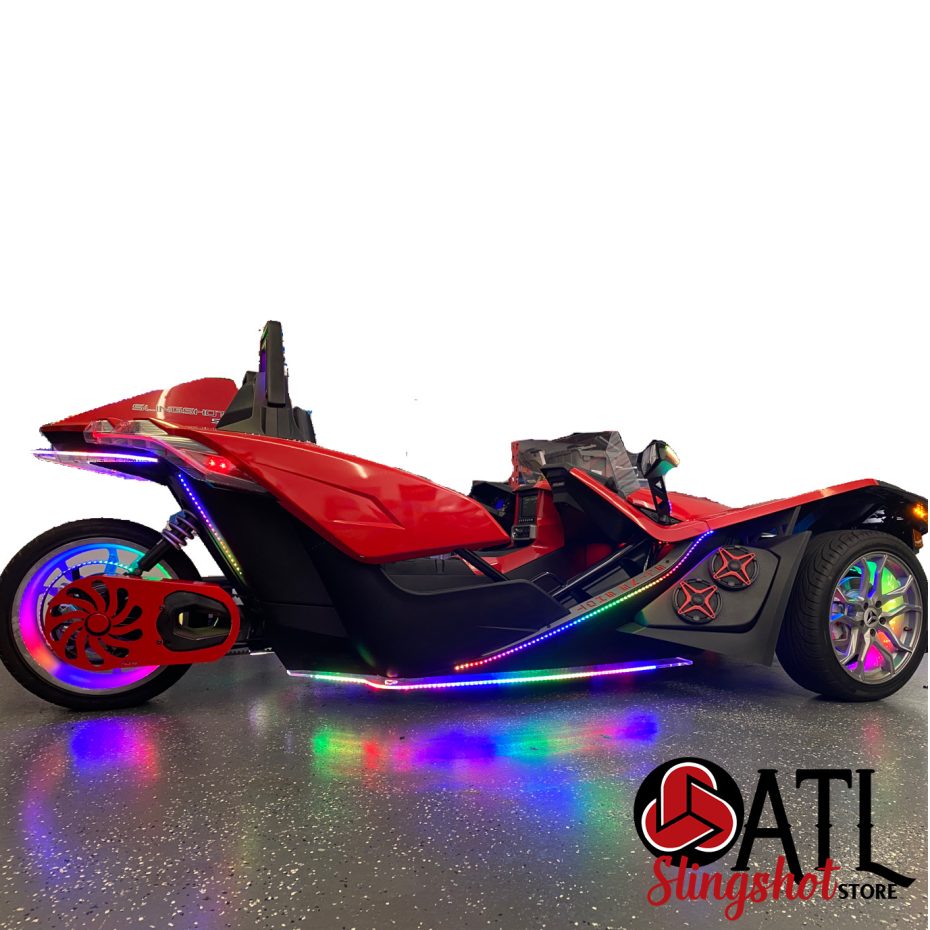 Blacked-out Acrylic LED Body Kit - ATL Slingshot Store